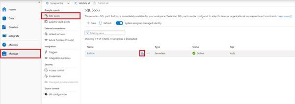 Azure Synapse Analytics - Pool SQL sans serveur | Hitachi Solutions